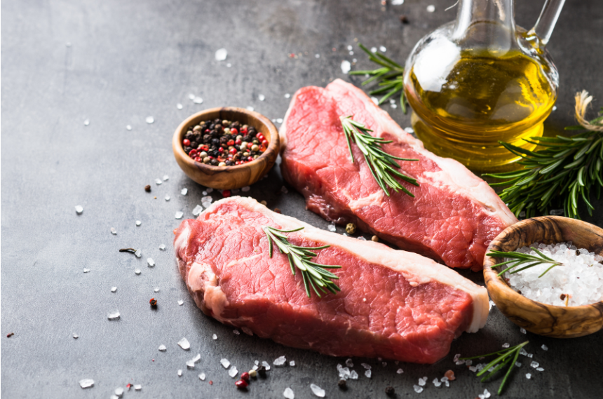 Premium Kosher Grass-Fed Beef - Striploin Steak (Hind Quarter) | L'Cha ...